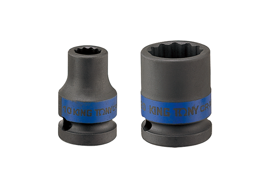 1/2″ DR. 12 Point Metric Standard Impact Socket – King Tony Egypt